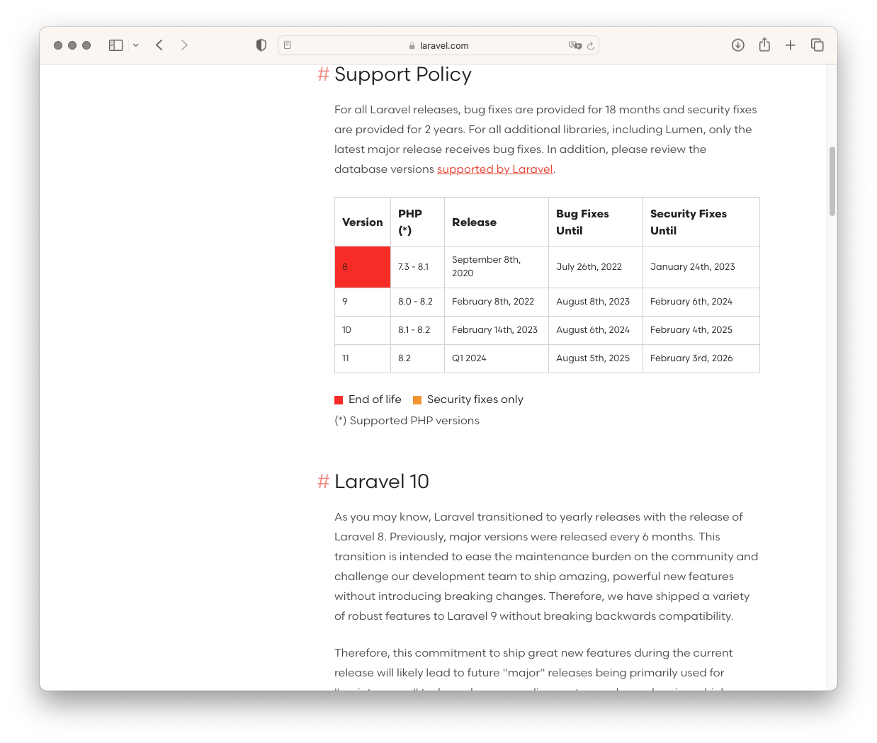 【5選】Laravelバージョン確認：セキュリティチェック方法も - レン鯖プログラマー